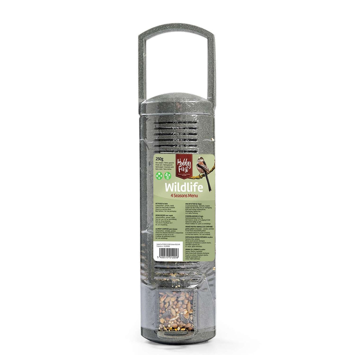 Foderautomat med frøblanding / fugleblanding – Fuglevenner